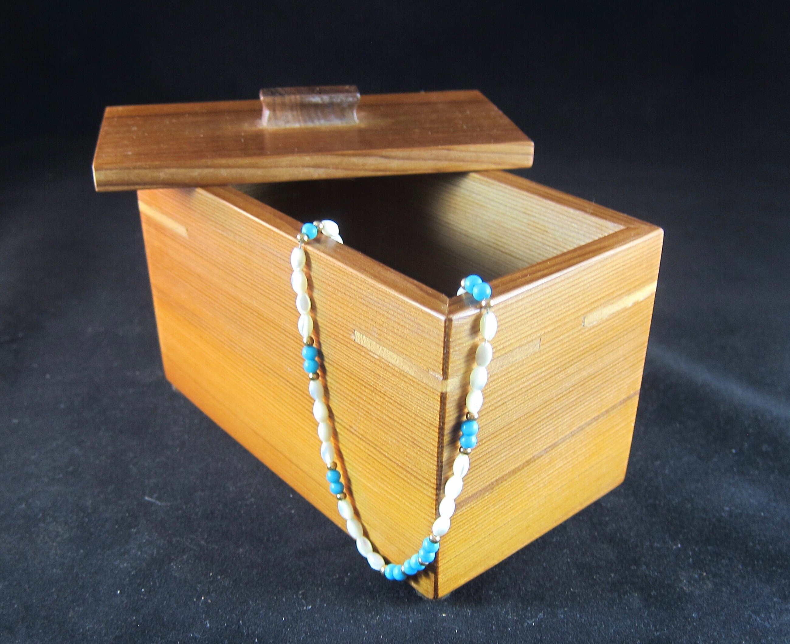 Hingeless Handmade Cedar Keepsake Box - Etsy