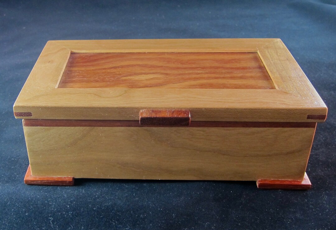 Handmade Hardwood Keepsake Box - Etsy