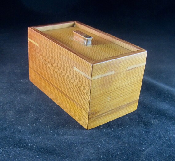 Western Red Cedar Keepsake Box | Etsy