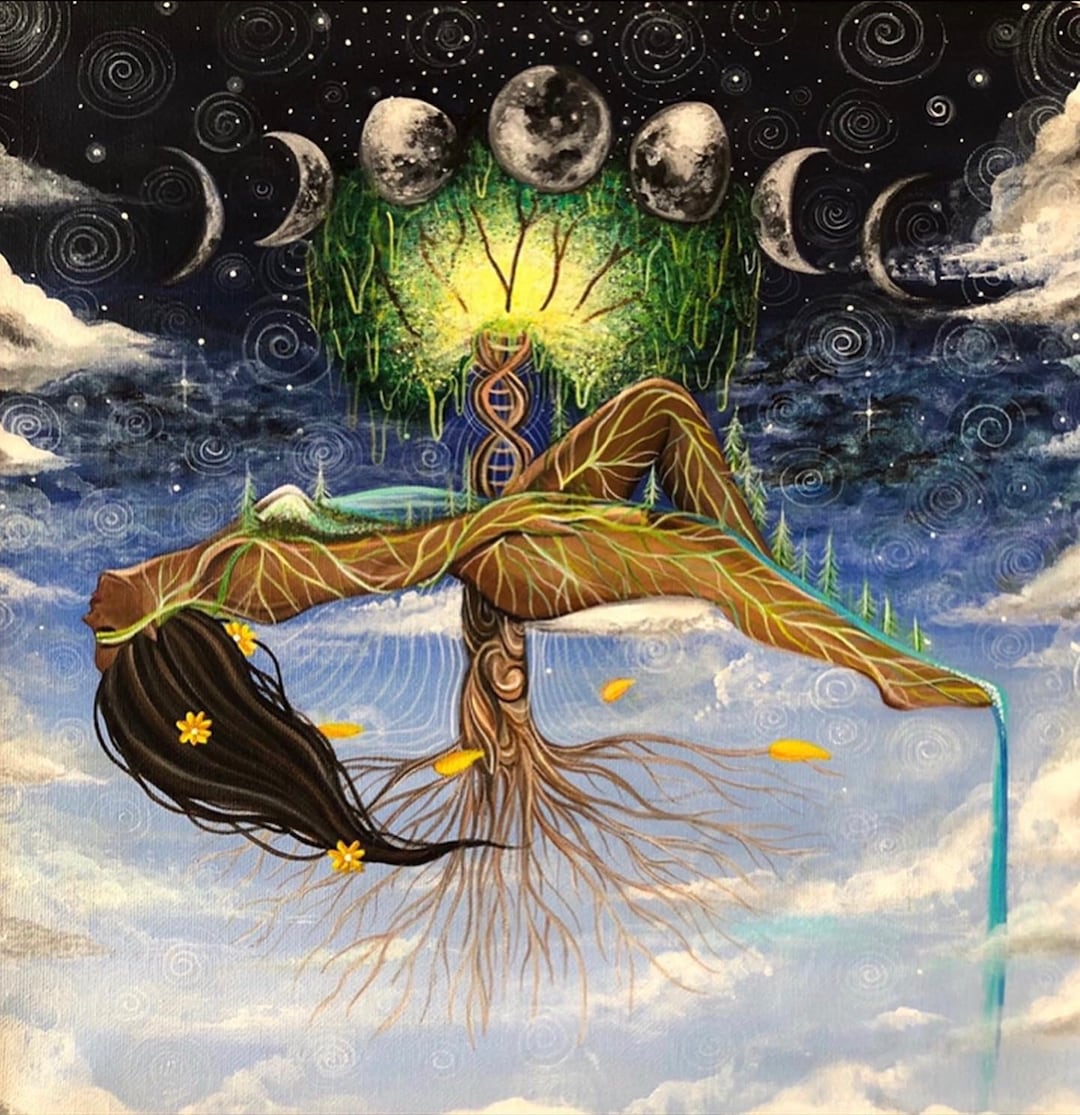 Print of the Divine Feminine - Etsy