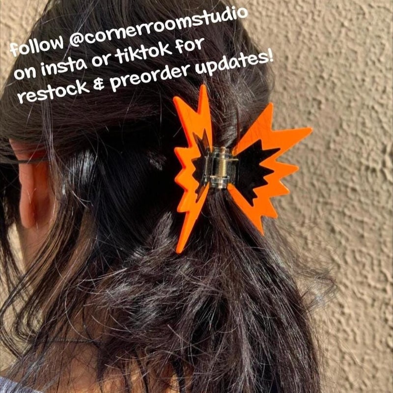 Anime Butterfly Hair Clip - Etsy
