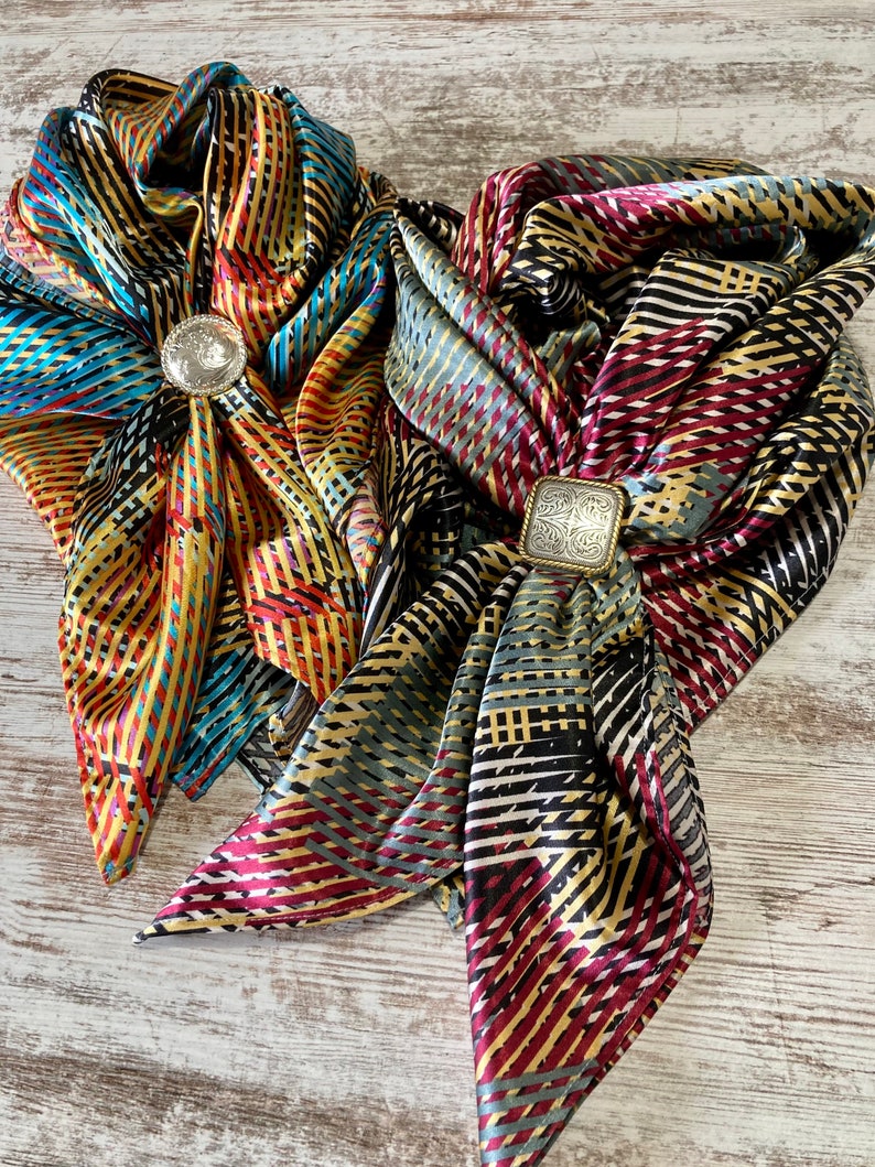 Satin Wild Rags Wild Rags for Men Wild Tags for Women - Etsy