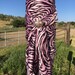 Pink&black Zebra Wild Rag - Etsy