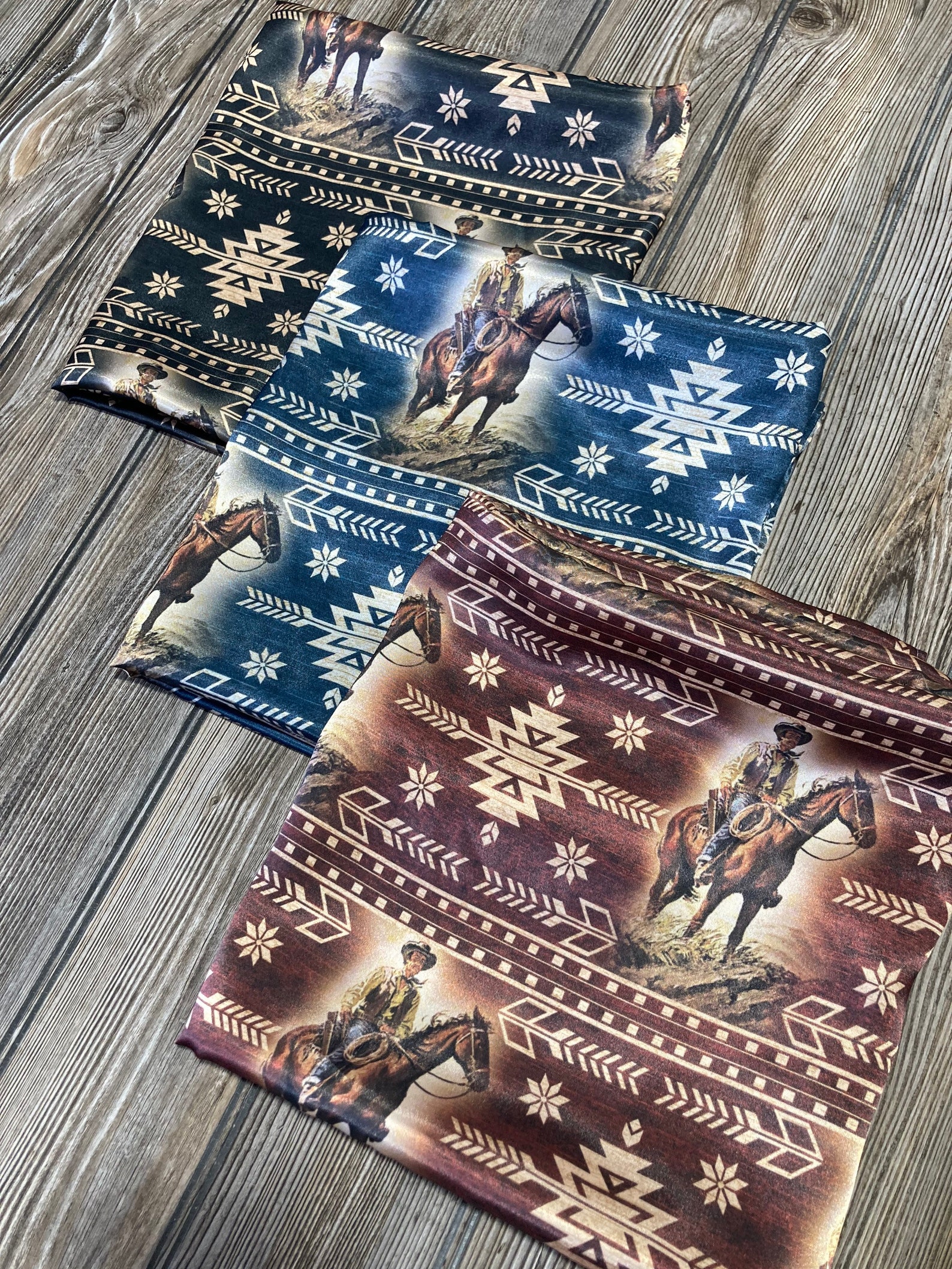 Cowboy Wild Rags Southwest Wild Rags - Etsy