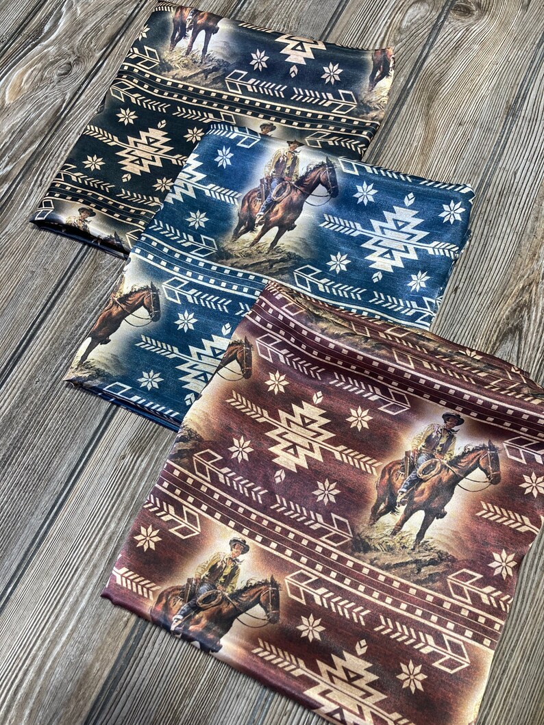 Cowboy Wild Rags Southwest Wild Rags - Etsy