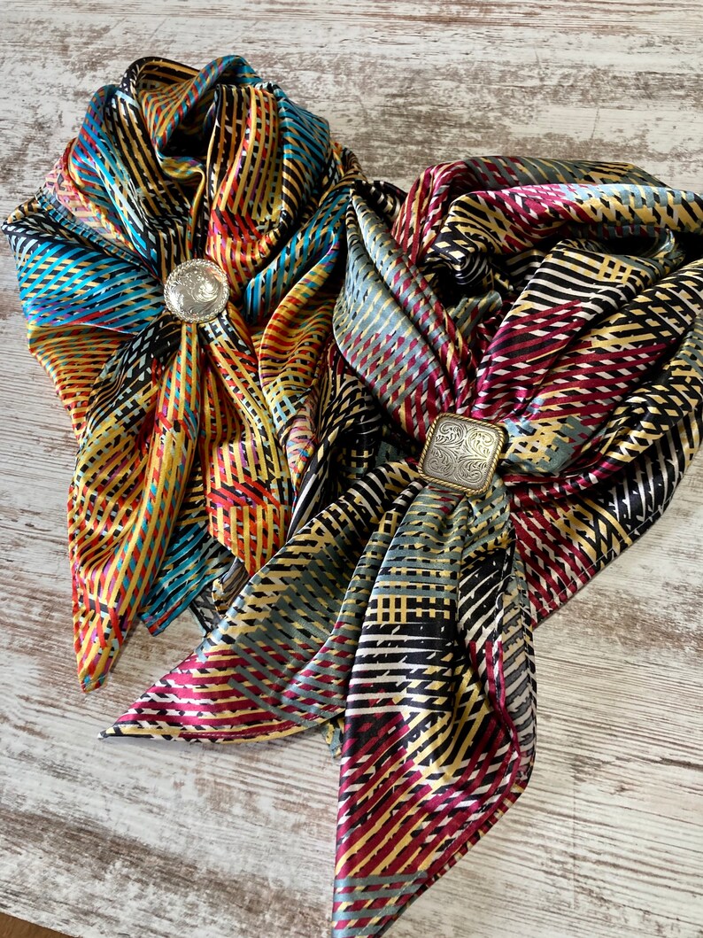 Satin Wild Rags Wild Rags for Men Wild Tags for Women - Etsy