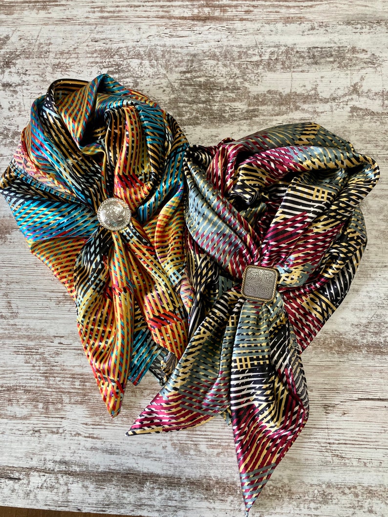 Satin Wild Rags Wild Rags for Men Wild Tags for Women - Etsy