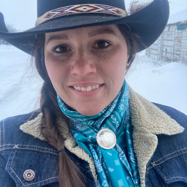 Turquoise Paisley - Etsy