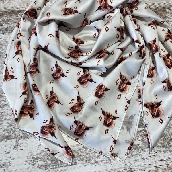 Satin Wild Rag for Women - Etsy