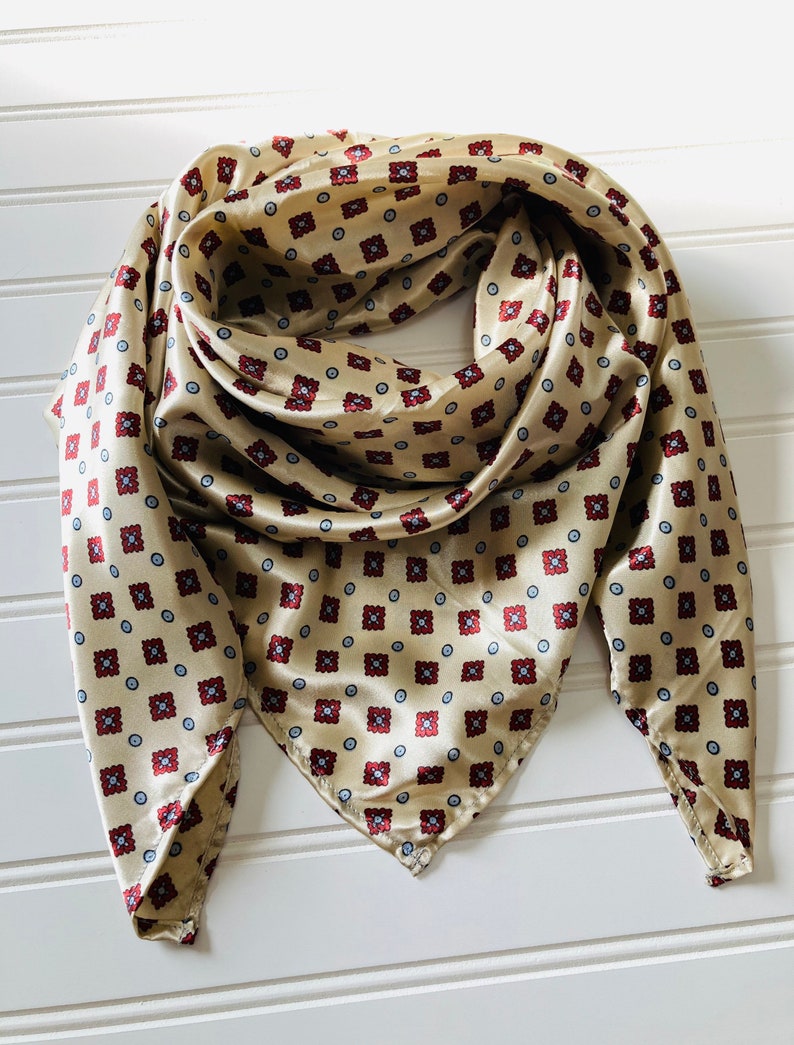 Cowboy Wild Rags Satin Square Scarves Cowboy Silk Scarves - Etsy