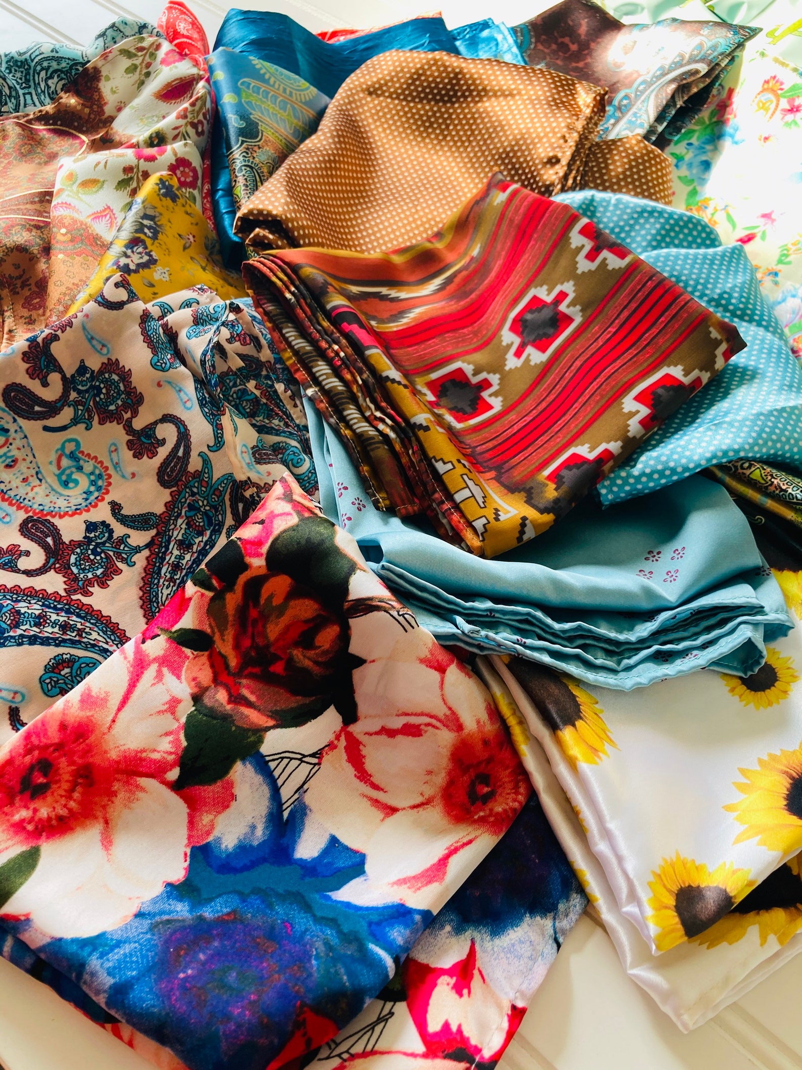 Buy 3 Get 1 Free Childrens Wild Rag Bundles 28x28 Kids | Etsy