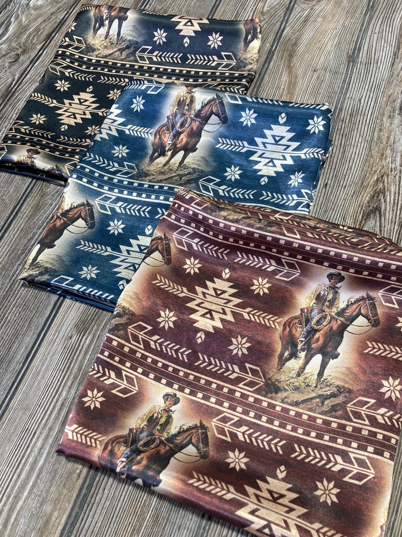 Cowboy Wild Rags Southwest Wild Rags - Etsy