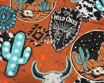 Western Wild Rag Punchy Wild Rag Satin Square Scarf Cowboy - Etsy