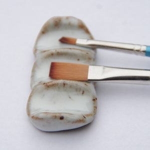 Ceramic Brush Rest — Watercolor — Gouache — Gift Set — Artist Gift ...