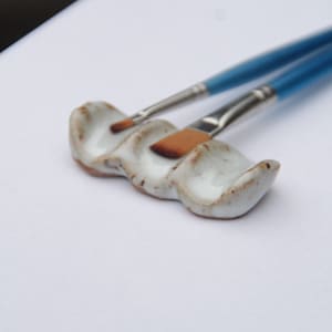 Ceramic Brush Rest — Watercolor — Gouache — Gift Set — Artist Gift ...
