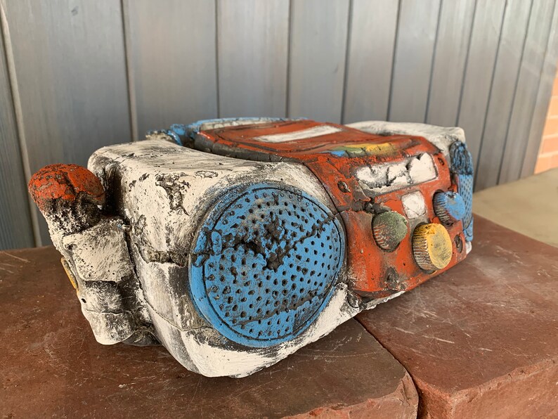 Playskool Boombox Sculpture by Concrete Collectibles - Etsy