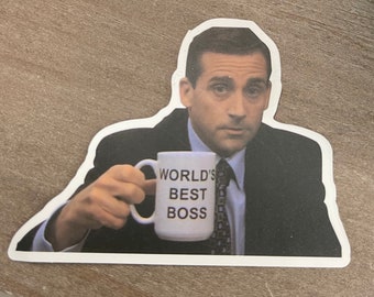 Best Boss Sticker - Etsy