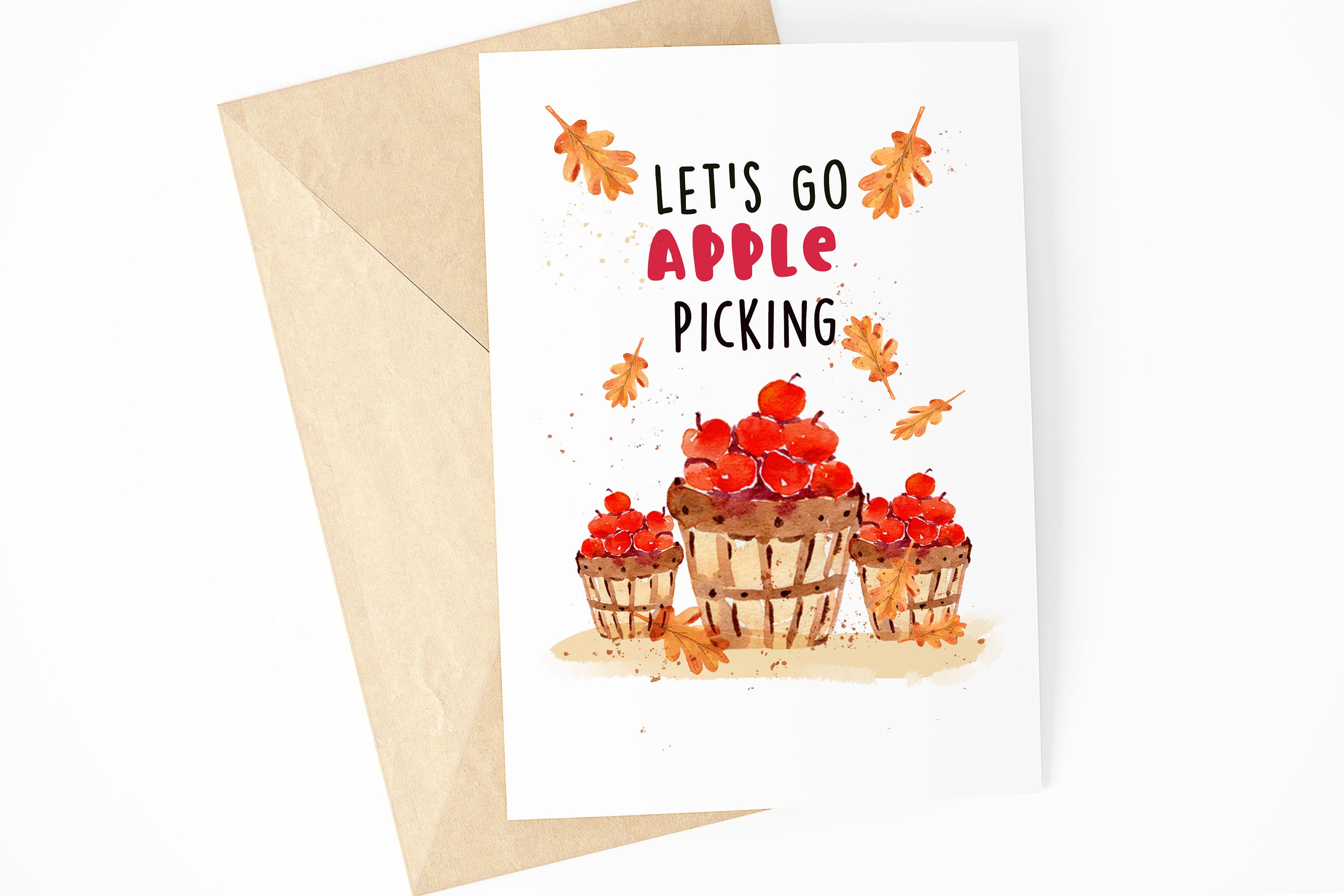 Watercolor Autumn Fall Clipart Hand Painted Digital Download Graphics ...