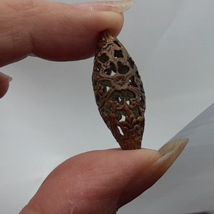 A Pair of Vintage Victorian Metal Filagree Toggle Buttons. - Etsy