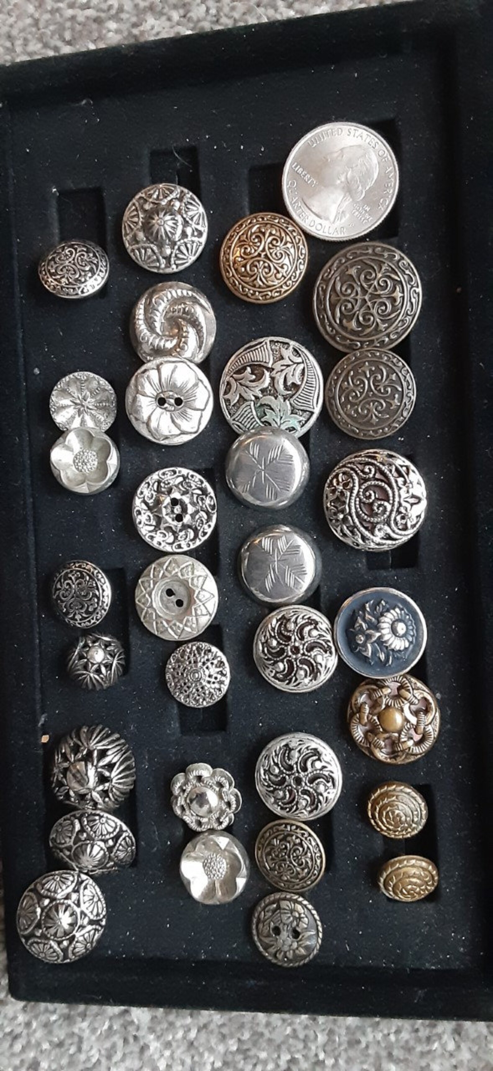 31 Vintage Turn of the Century Metal Buttons Assorted - Etsy