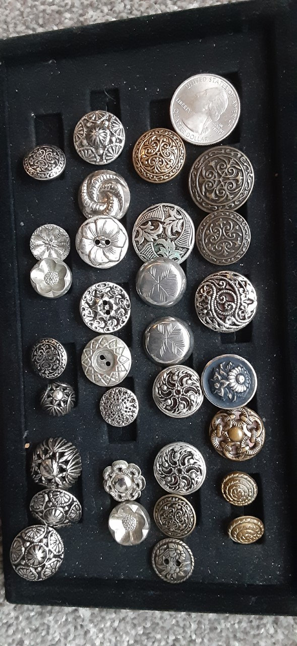 31 Vintage Turn of the Century Metal Buttons Assorted - Etsy