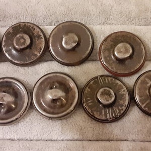 10 Vintage Victorian Buttons - Etsy