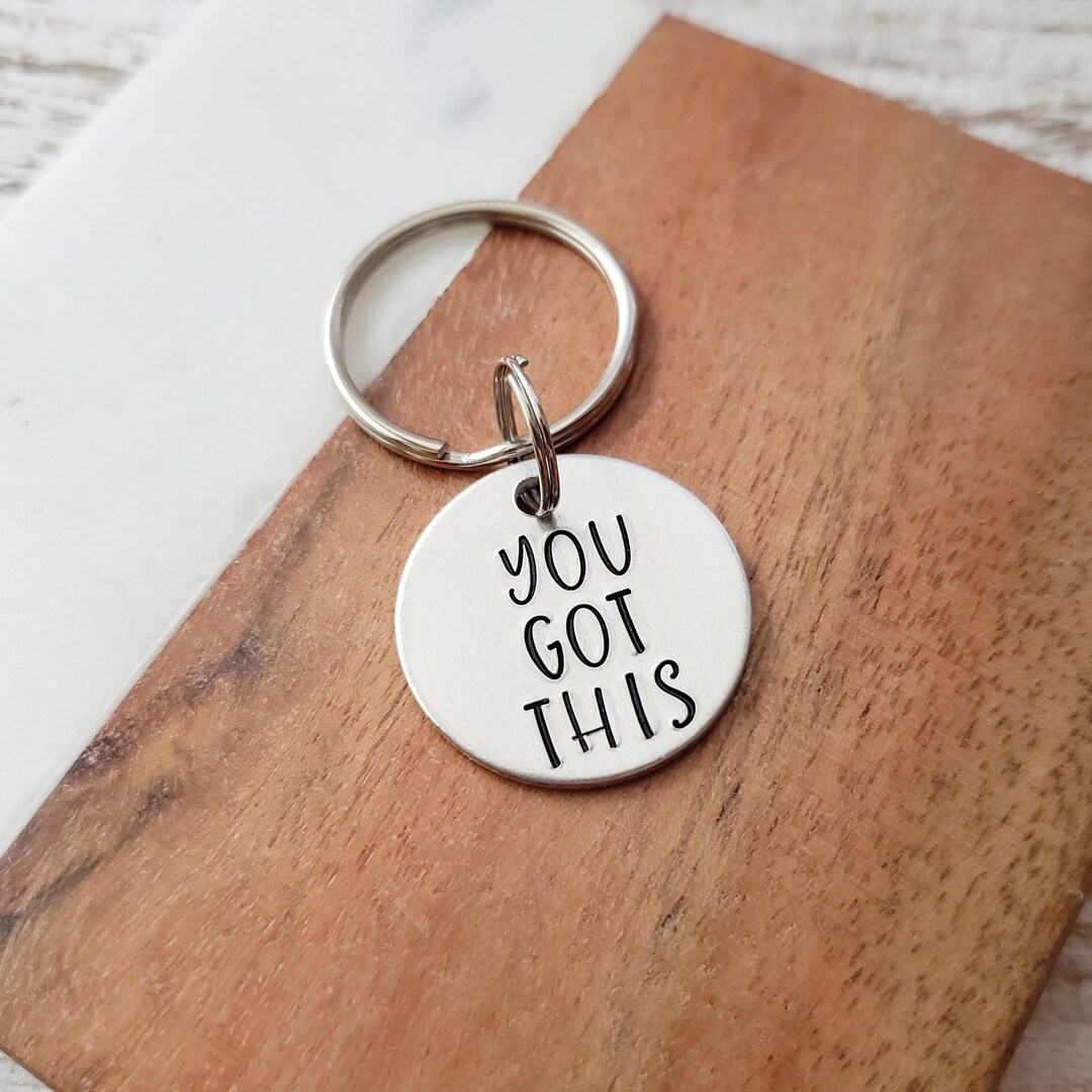You Got This Keychain, Gym Motivation Gift, Encouraging Gifts for Her ...
