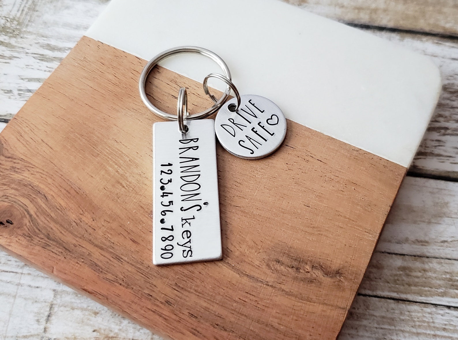 Teen Boy Gifts Drive Safe Keychain New Driver Keychain - Etsy