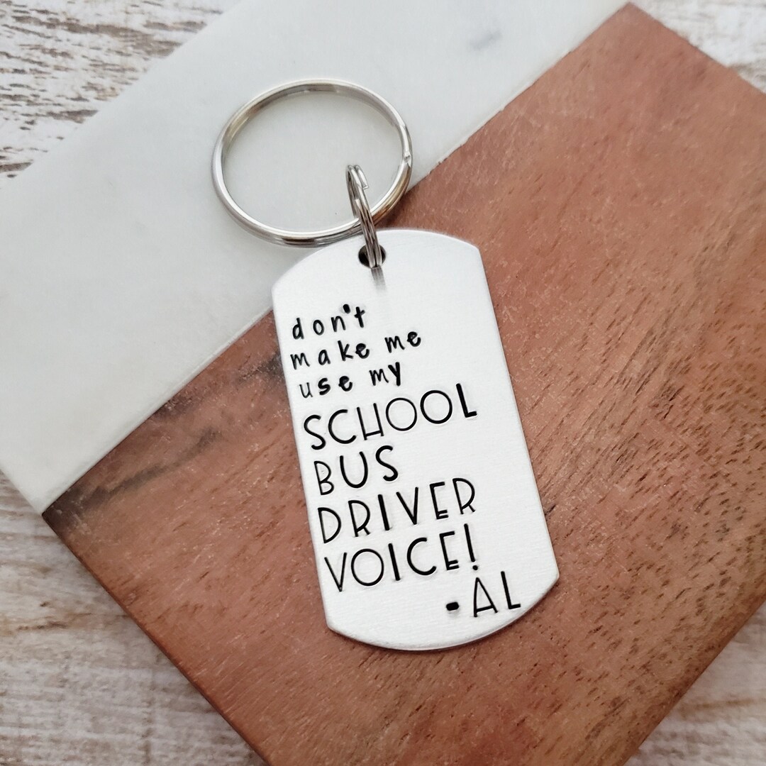 Customizable Gift for School Bus Driver, Bus Driver Appreciation Gift ...