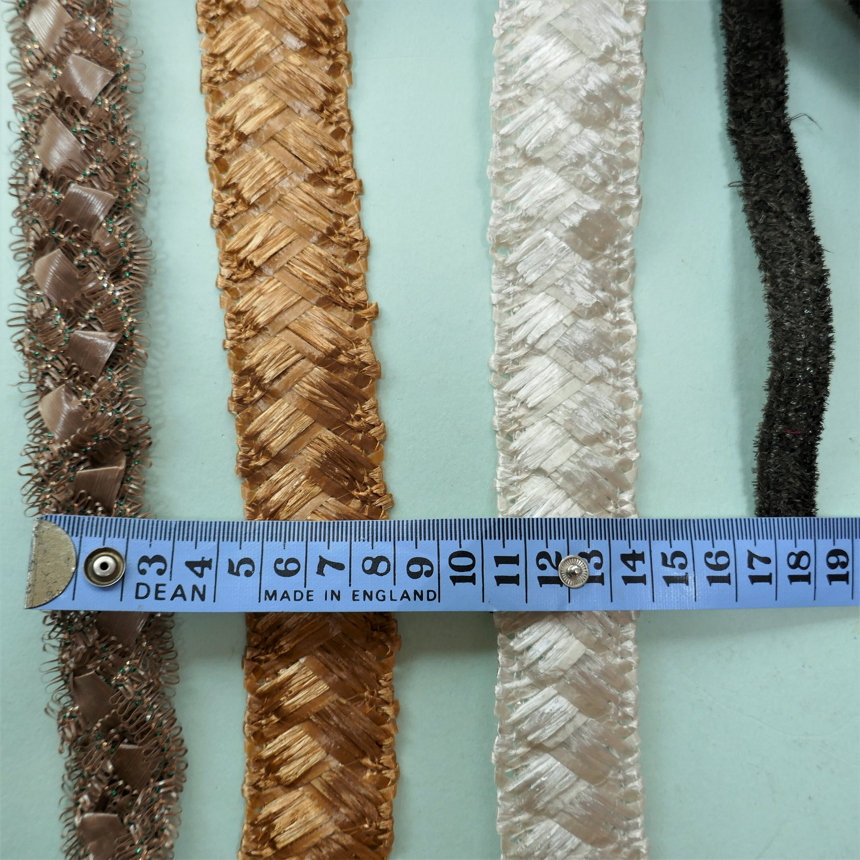 Vintage Neutral Straw Millinery Braid // Hank Traditional Millinery ...