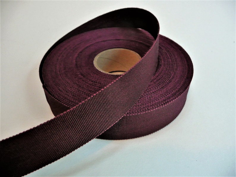 1 Petersham Ribbon // No.5 Millinery Supplies // 25 mm | Etsy