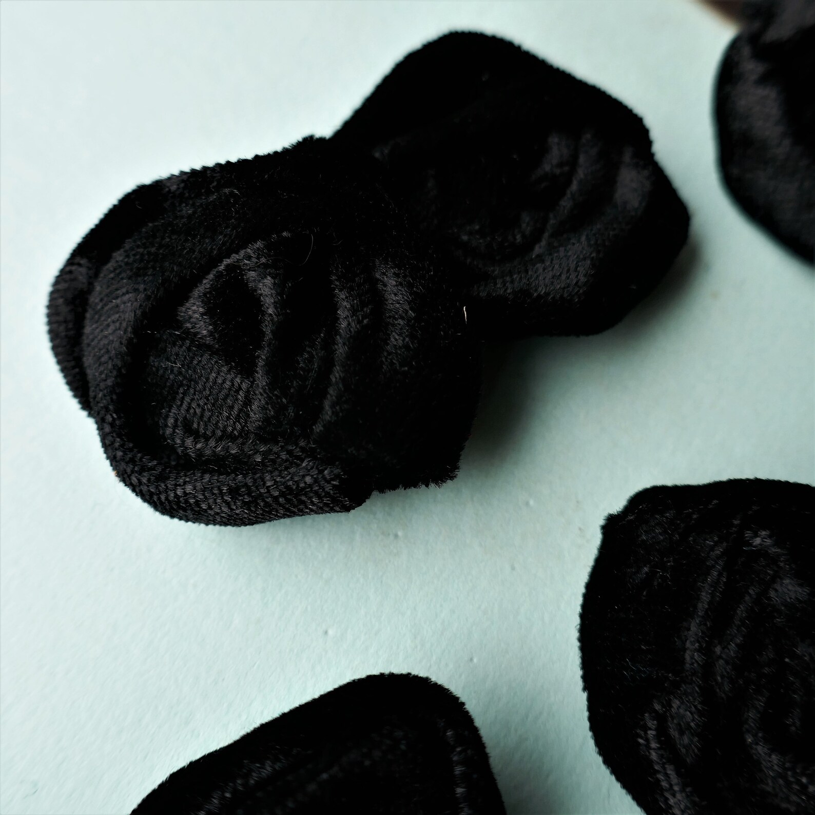 1920s Vintage Millinery Trims Flowers // Glass & Velvet - Etsy