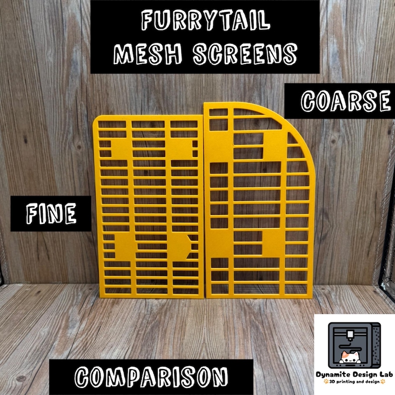 Furry Tail Mesh Screens - Etsy