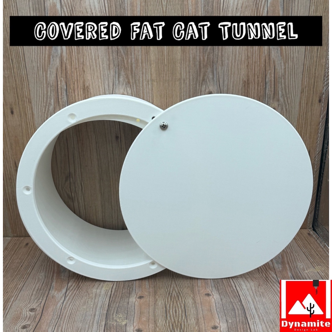 Covered Fat-cat Thru-wall Cat Tunnel - Etsy