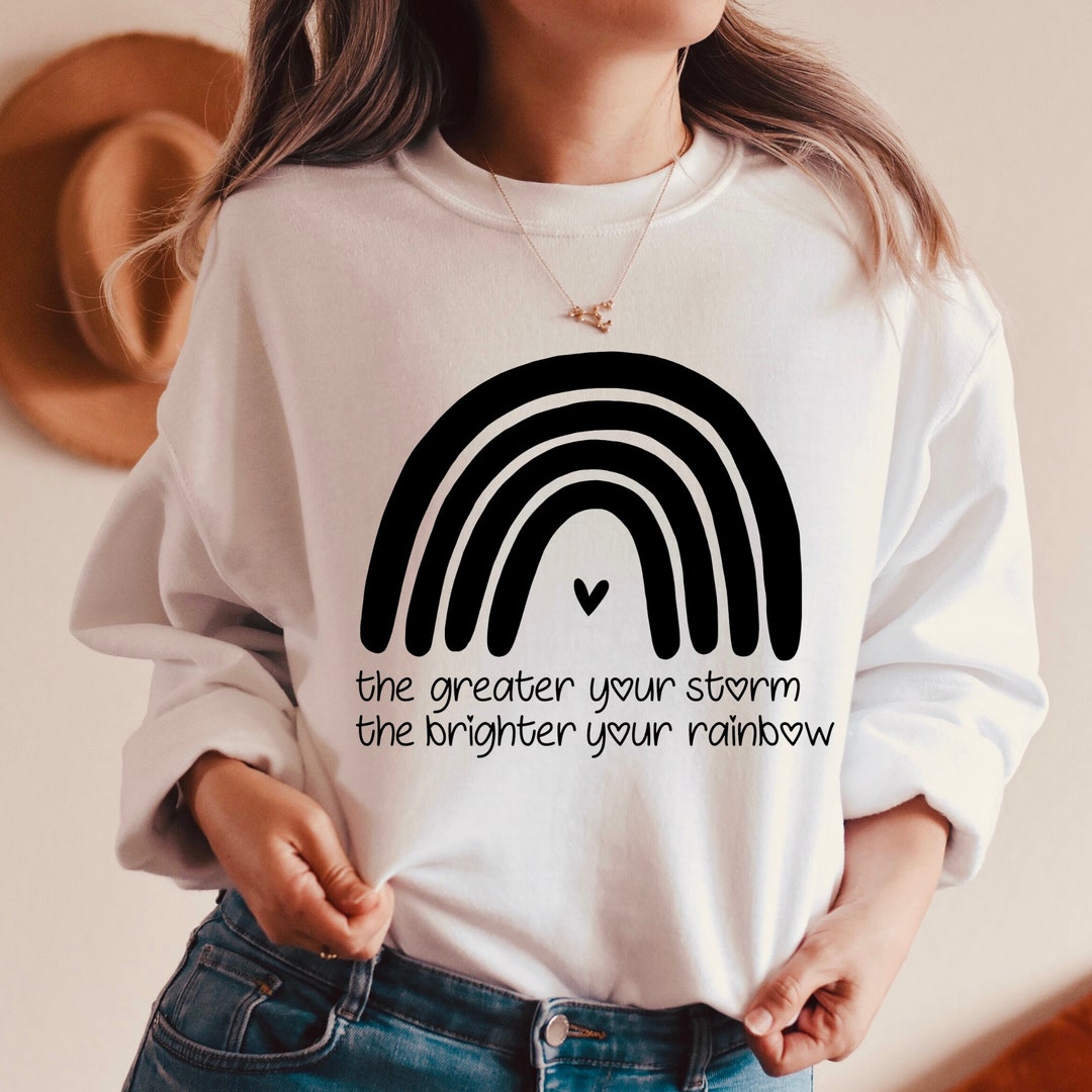 Rainbow Mama Sweatshirt, IVF Shirt, IVF, Adoption, Infertility, Ivf ...