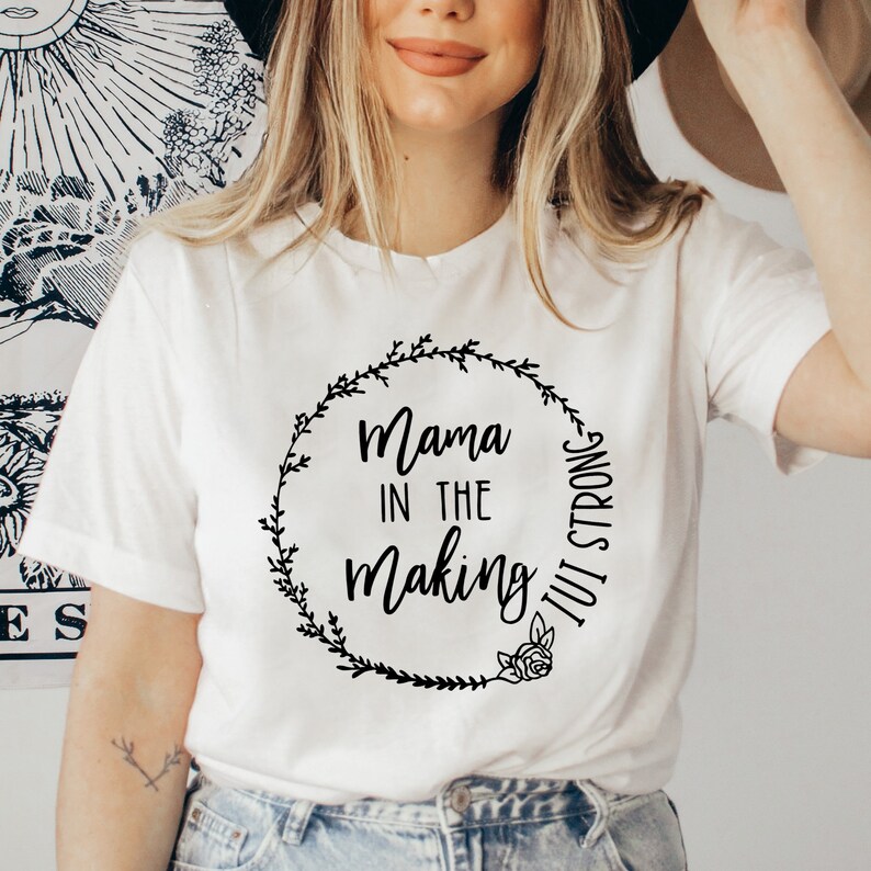 Mama in the Making Shirt IVF Strong, Ivf Shirt, IVF, Surrogacy ...