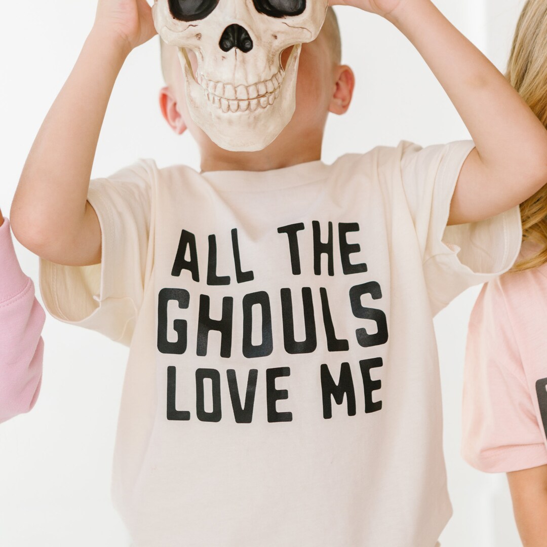 All the Ghouls Love Me, Toddler Halloween Shirt, Fall Toddler Shirt ...