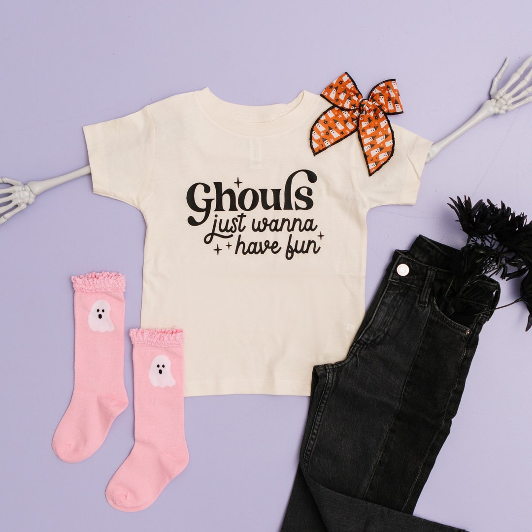 Ghouls Just Wanna Have Fun Halloween Shirt, Toddler Halloween Shirt ...