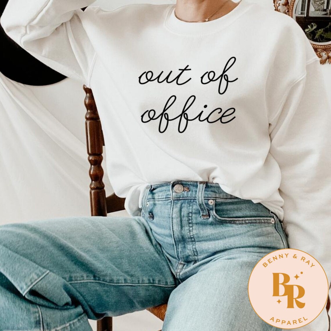 Out of Office Sweatshirt Homebody Womens Sweatshirt Unisex - Etsy