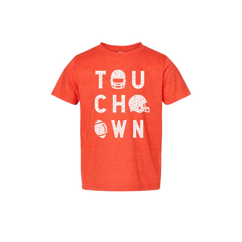 Kids Football Shirt, Touchdown Season, Sunday Funday, Touch Down ...