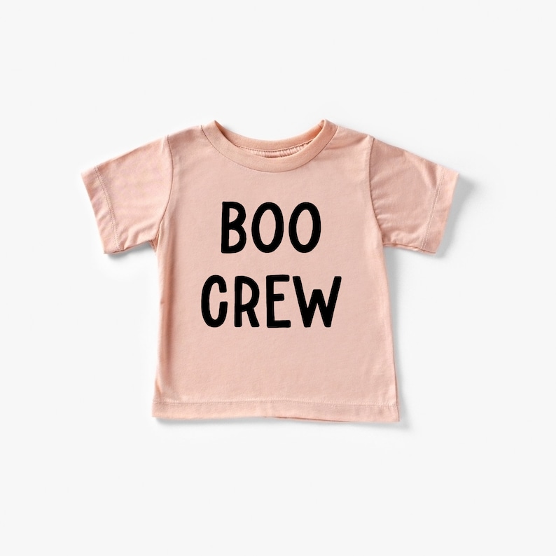 Boo Crew Halloween Shirt, Toddler Shirt, Toddler Halloween Shirt, Fall ...