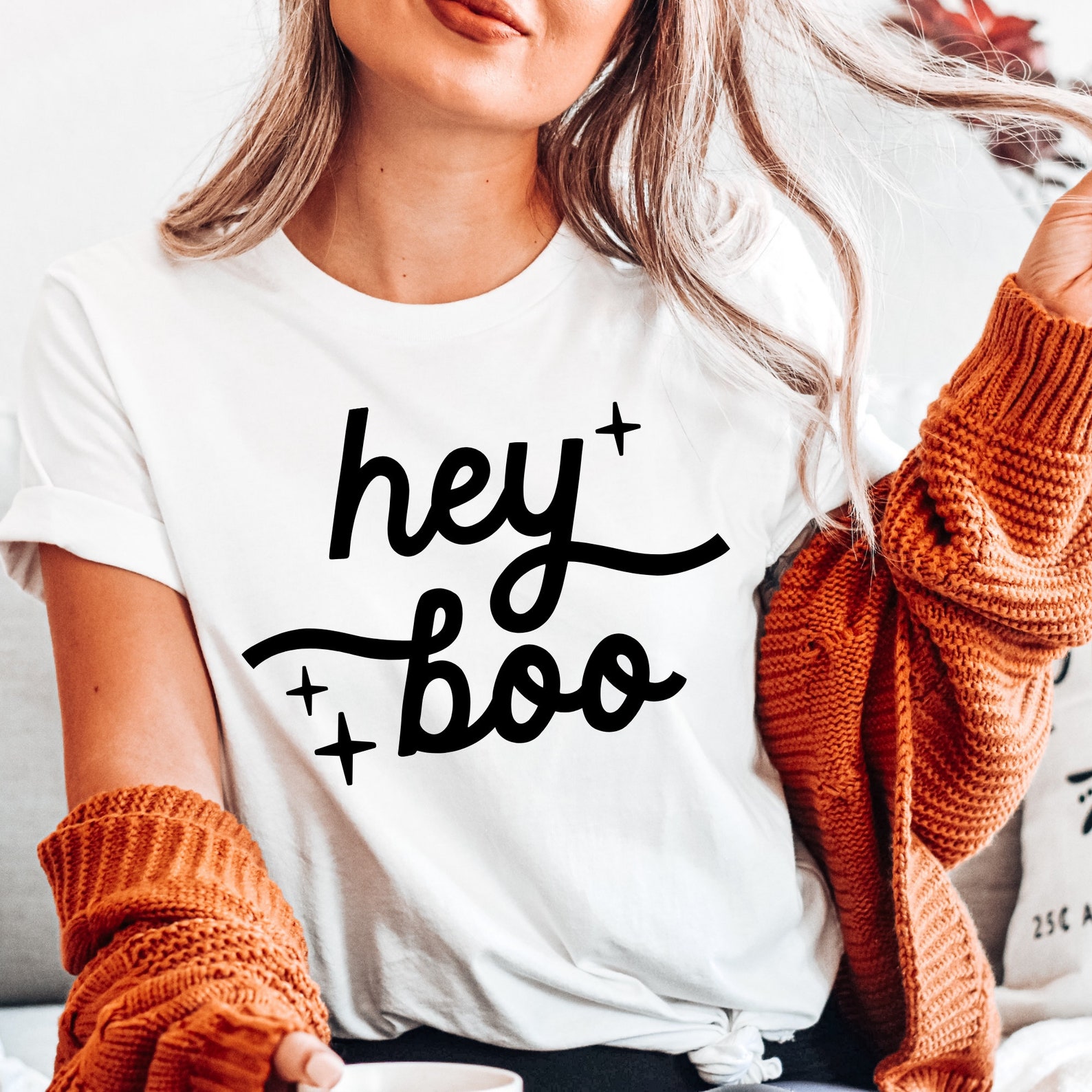 Hey Boo Shirt Boo Y'all Halloween Shirt Fall Shirt | Etsy