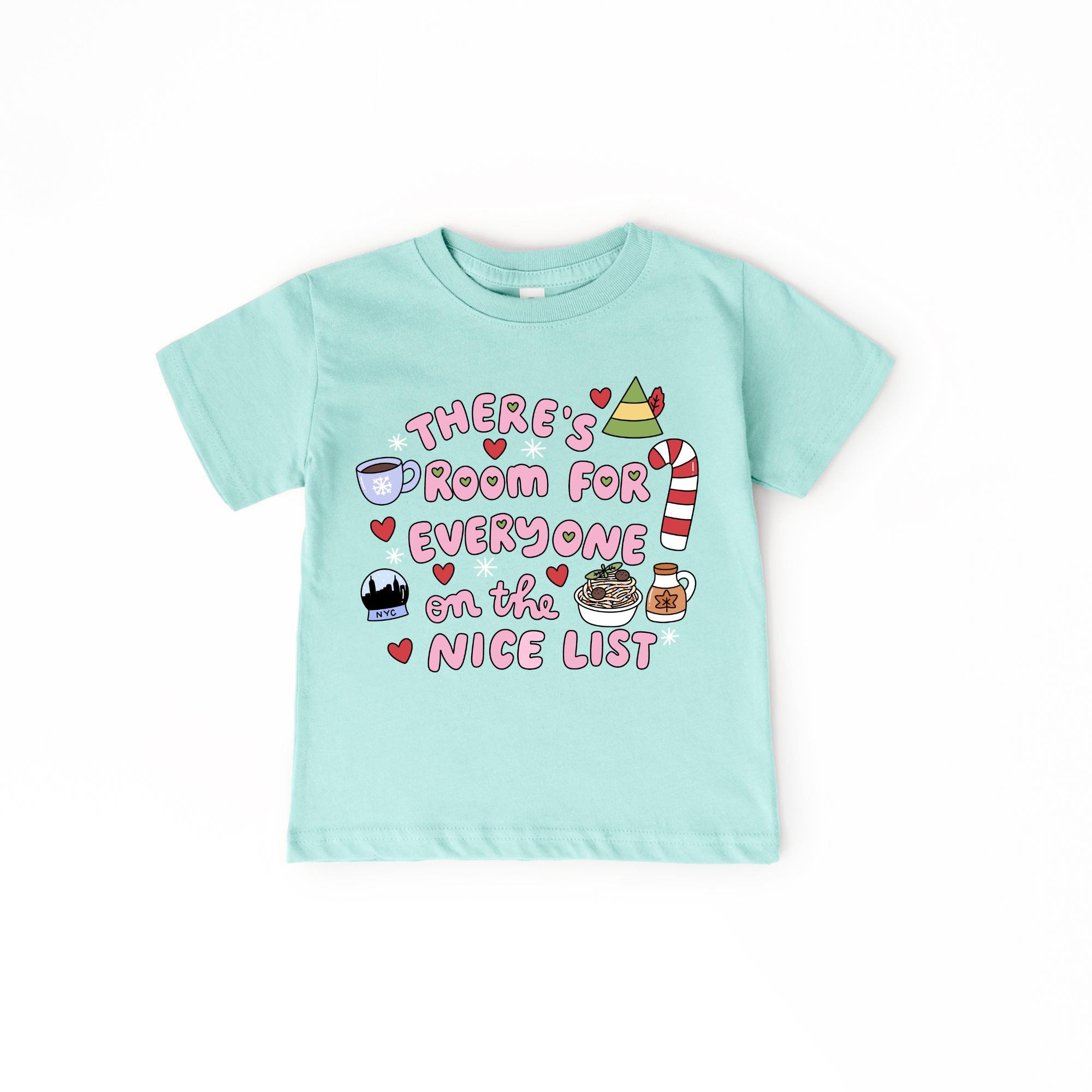 There's Room for Everyone on the Nice List Tee - Etsy