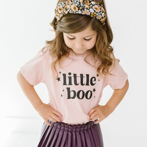 Little Boo Halloween Shirt, Toddler Shirt, Toddler Halloween Shirt ...
