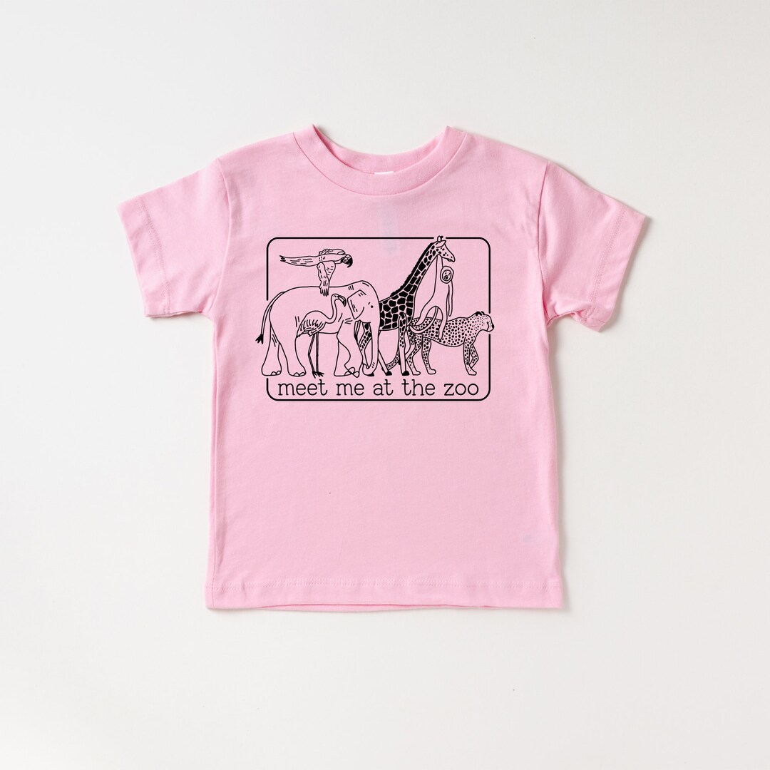 Meet Me at the Zoo Animal Toddler and Youth Shirt , Cheetah, Leopard ...