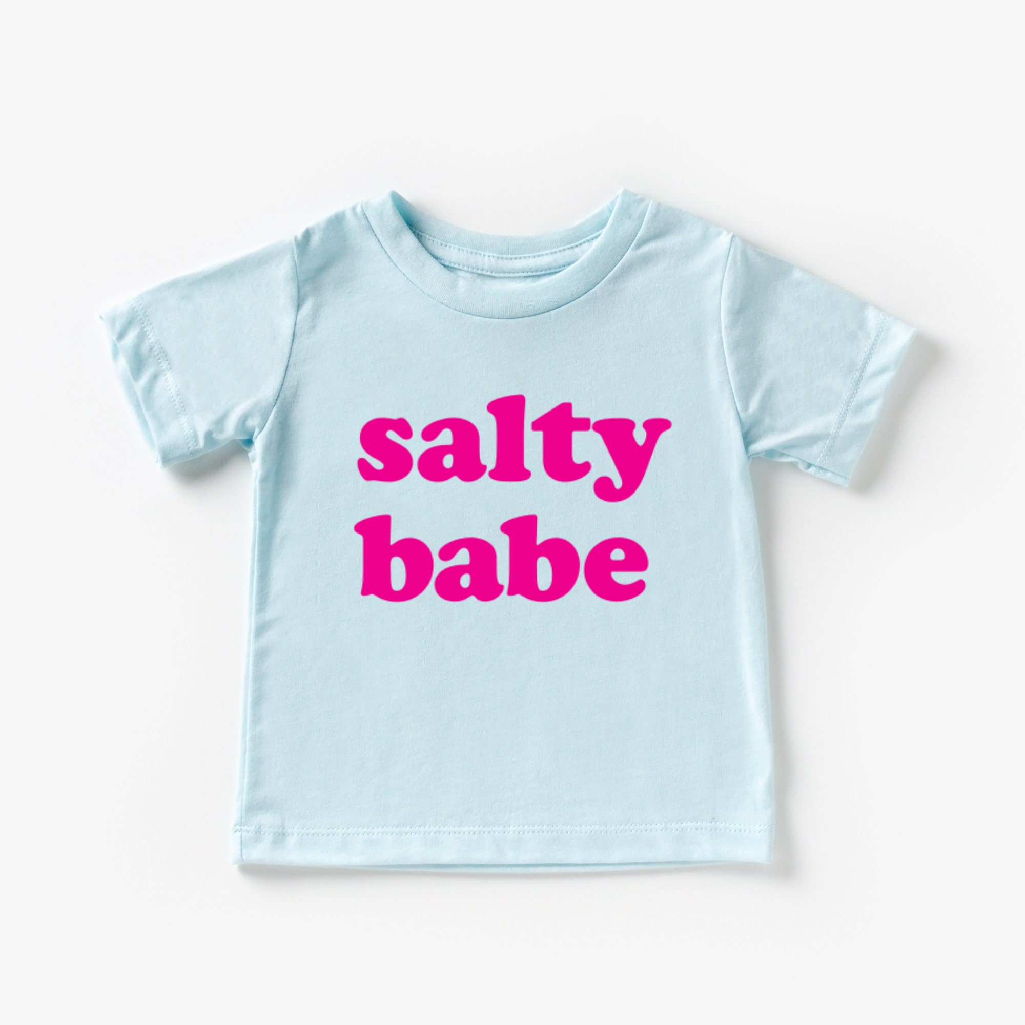 Salty Babe Toddler Shirt Kid Graphic Shirt Toddler Shirt - Etsy