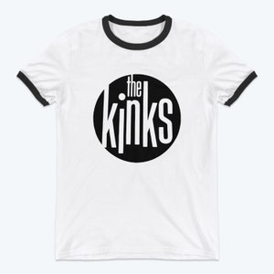 The Kinks Unisex T Shirt, 60s, 70s, 80s Vintage Style Shirt, Iconic ...