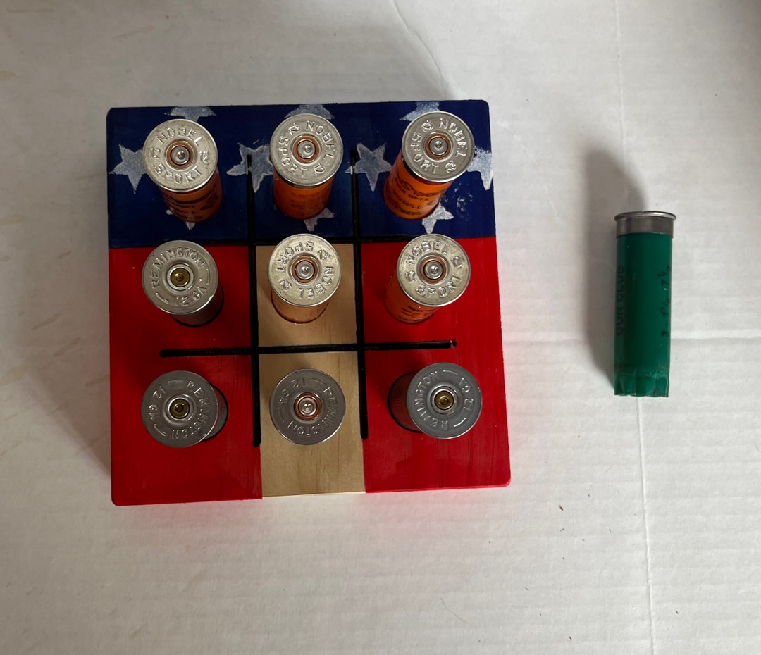 Tic Tac Toe With 12 Guage Empty She’s - Etsy