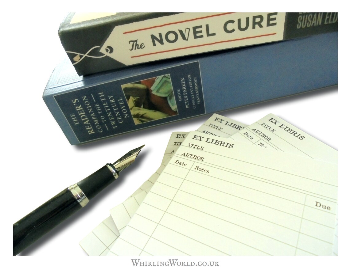 Library Card Notepad Set Pack of 4 Small Memo Pads Due | Etsy