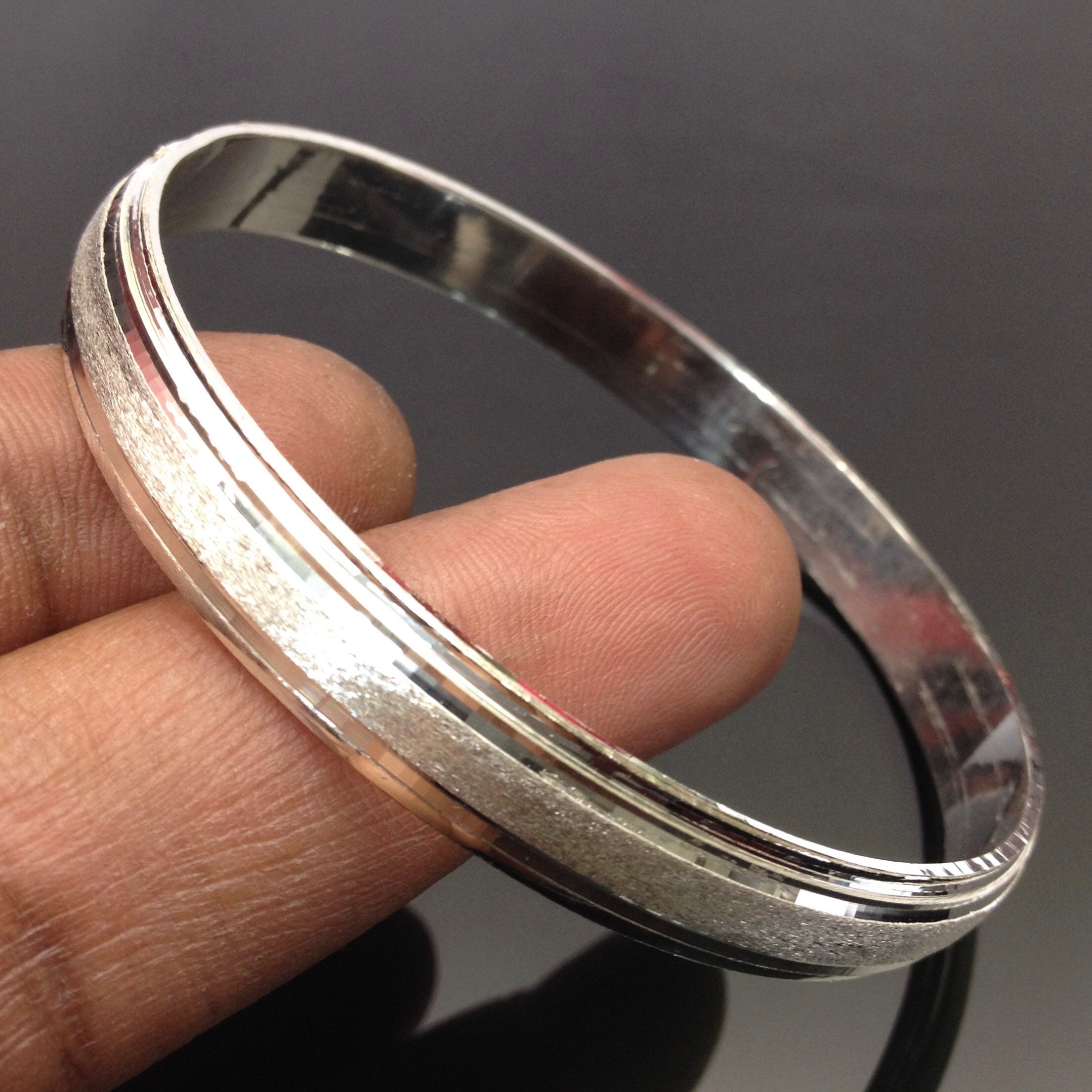 Handmade 925 Solid Sterling Silver Sikh Khalsa Kara or Kada or - Etsy UK